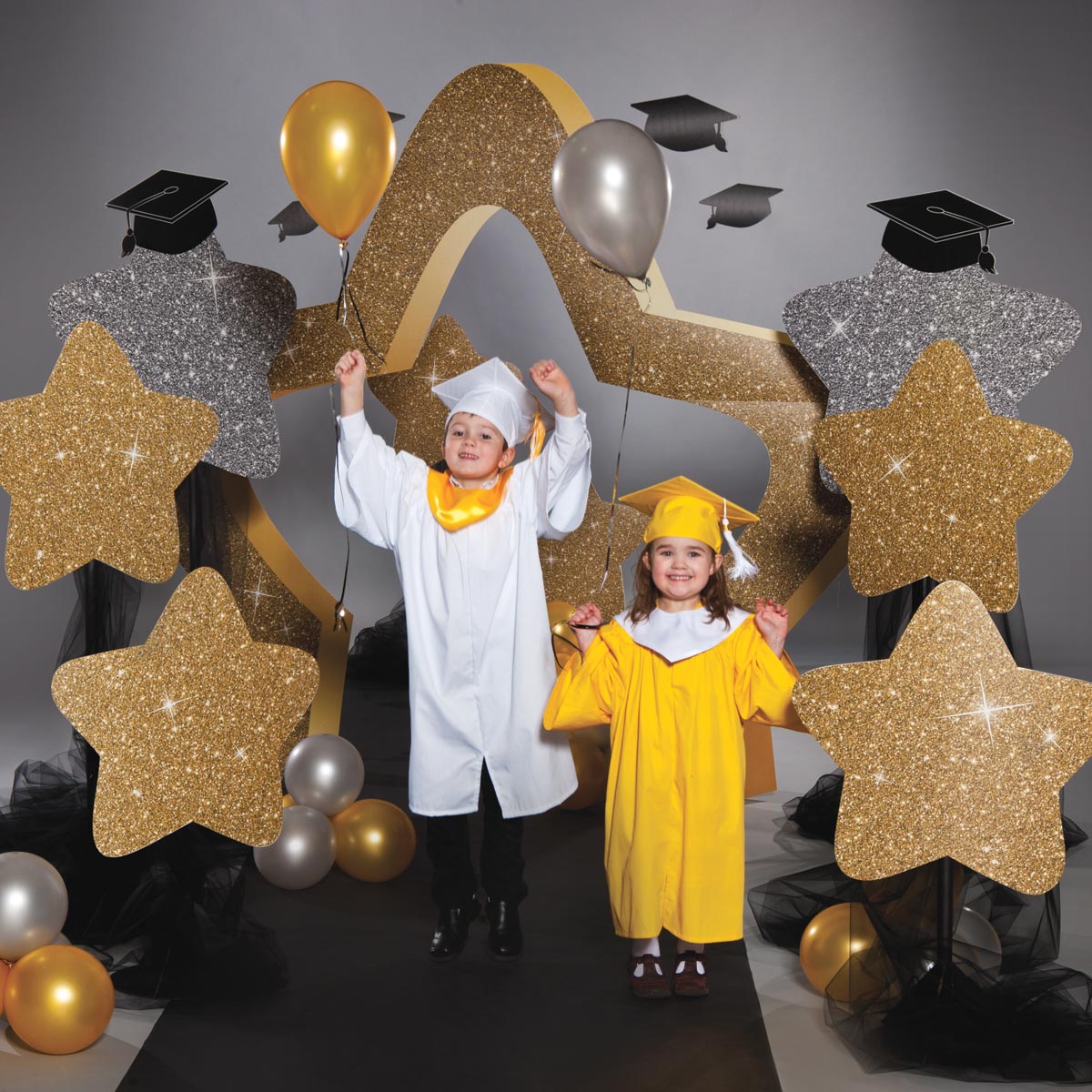 Kindergarten Graduation With Stars Reach For The Stars Theme Preschool